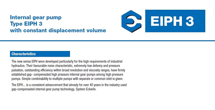 ECKERLE艾可勒液压泵齿轮泵EIPH3-002RK00-10 EIPH3-332RK33-10 - 深圳市动力源液压经营部